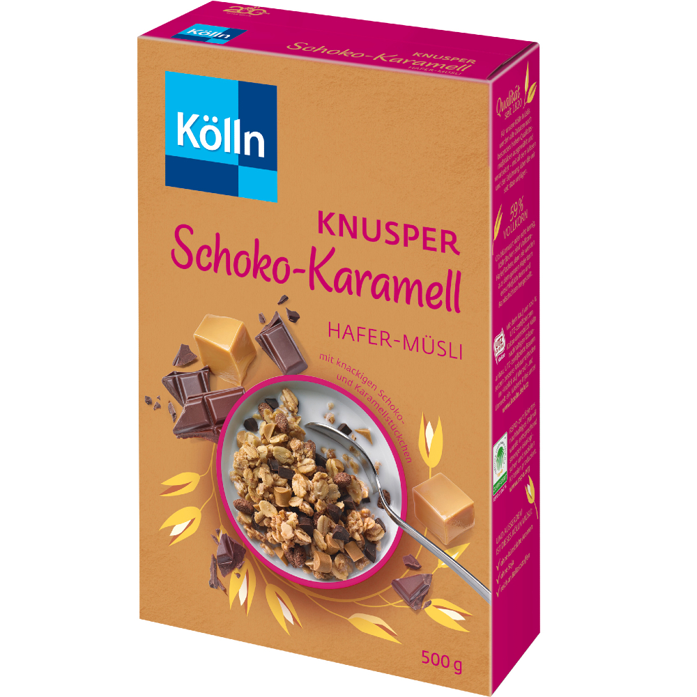 Kölln ropogós müzli csoki-karamell 500g – Huntrade
